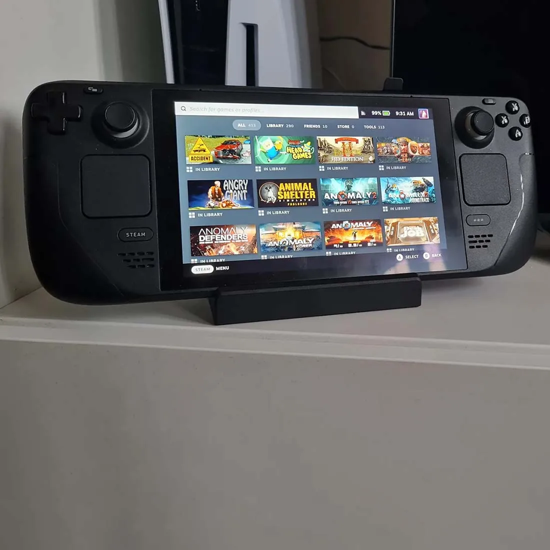 Steam Deck Handheld Gaming Console - 512GB, 7.4 Inch
