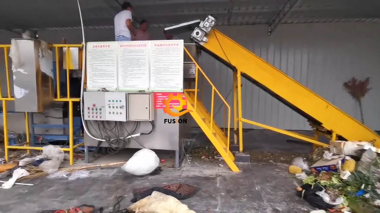 Screw Press Separator Food Waste Dewatering Machine - Buy Screw Press ...
