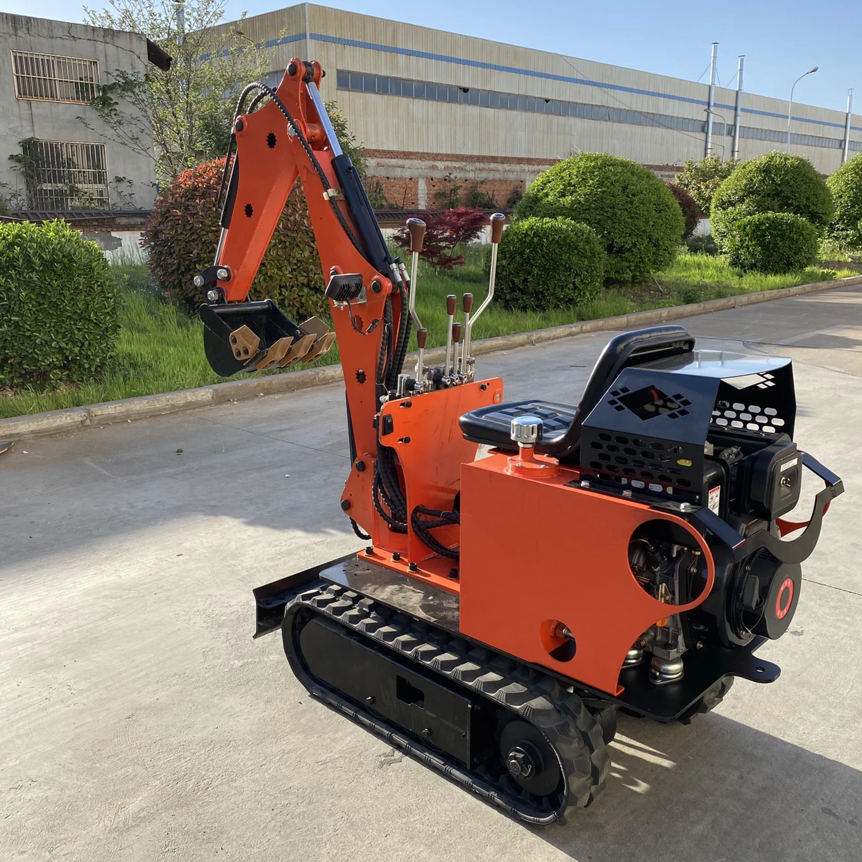 Small Excavator Mini Excavator 1 Ton 1.2 Ton Digger Minipelle Micro ...