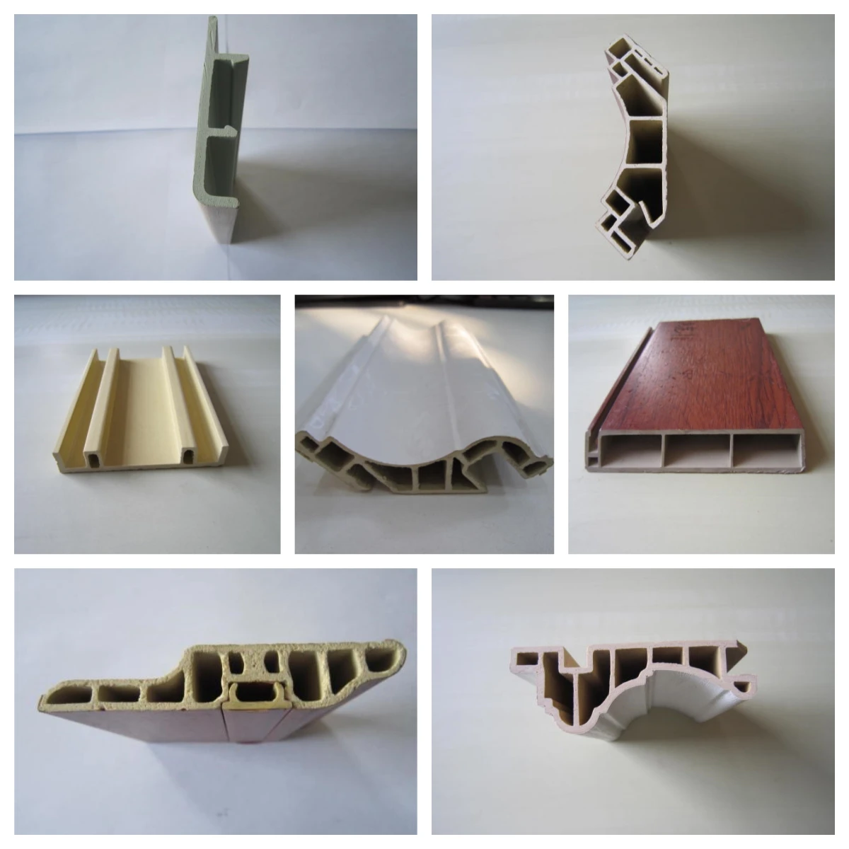 Pvc Special Profile Wpc Door Frame Line Wood Plastic Skirting Custom ...