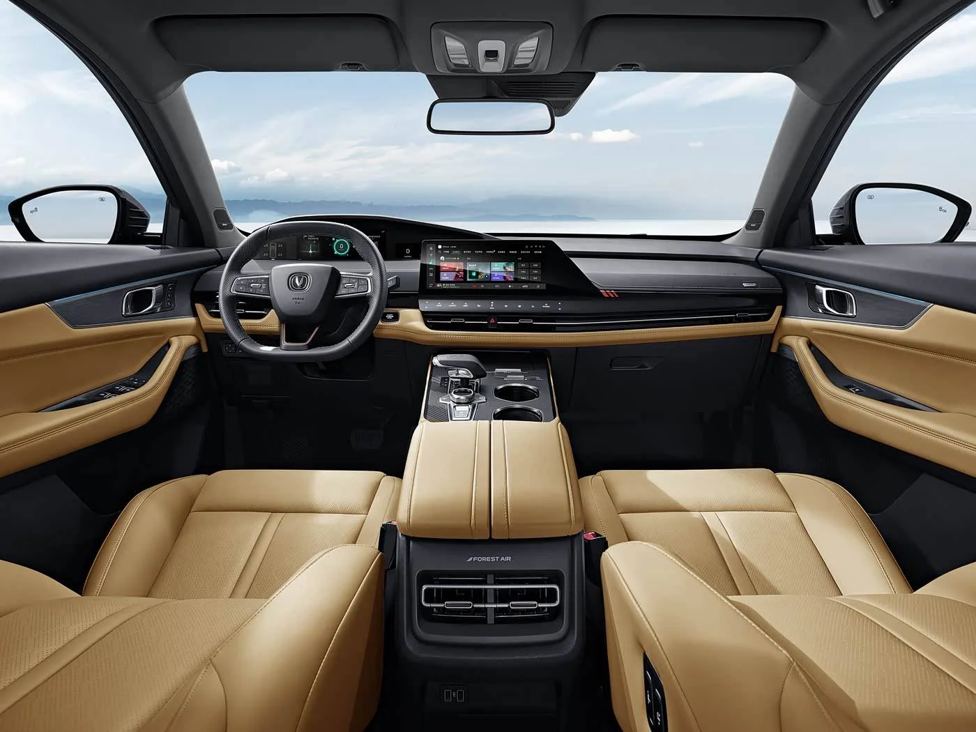 2025 Changan UNI-K 2.0T Premium Gasoline Car with Leather Seats Left ...