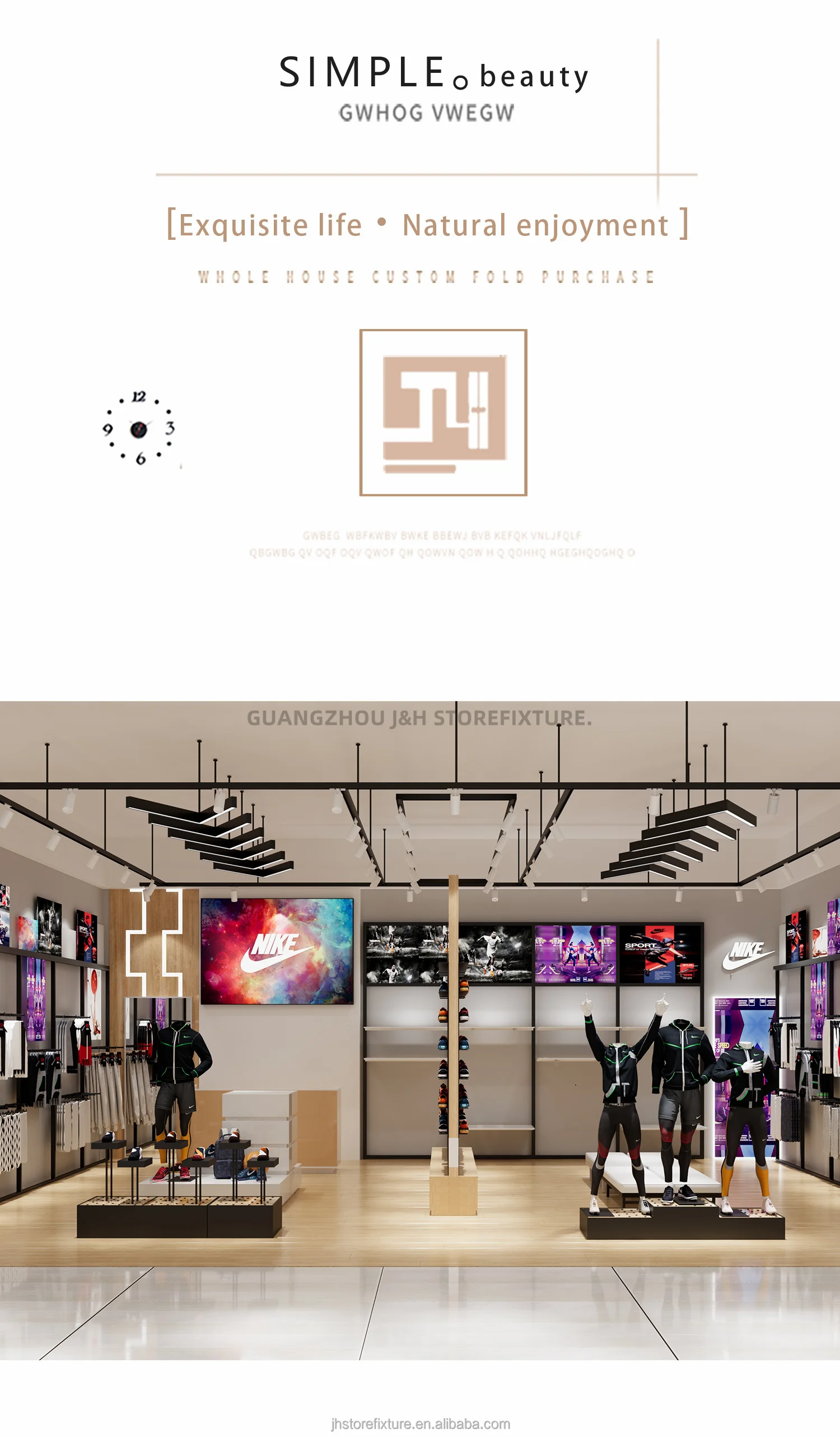 Wall Mounted Retail Clothing Display - Enhance Your Store