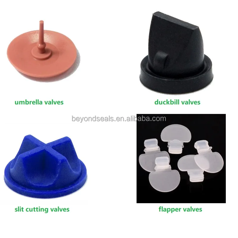 Customized Rubber Diaphragm Umbrella Check Valve - Durable Silicone Sealing