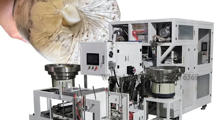 Mushroom Growing Equipment Mushroom Bagger Filler Sealer Machine ...
