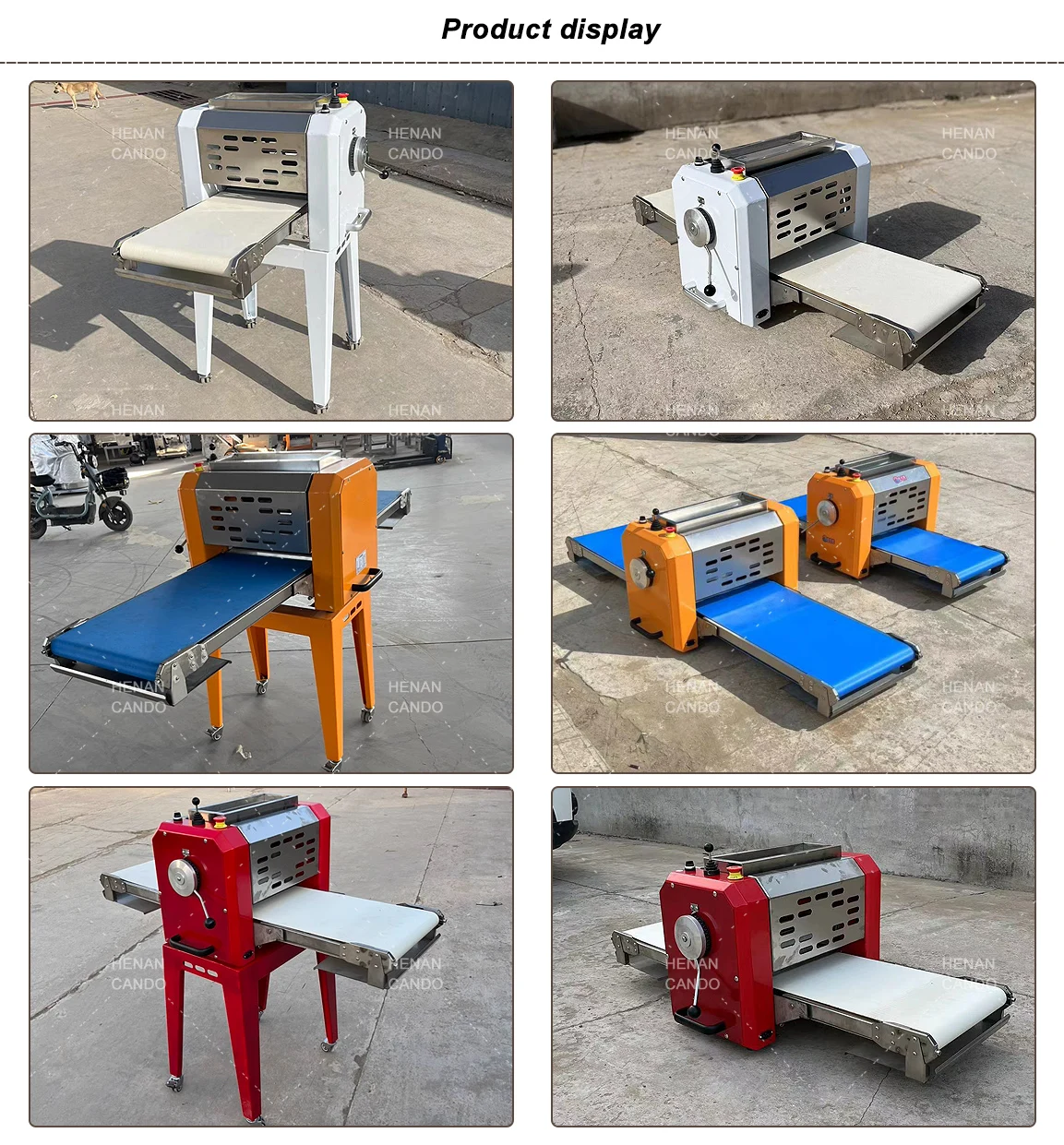 Commercial Reversible Thin Layer Dough Sheeter Machine Pizza Dough ...