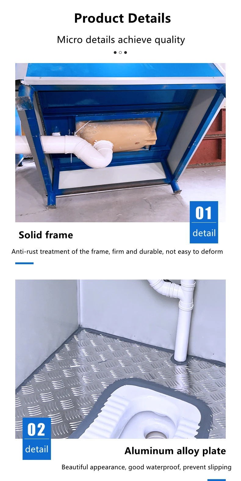 China Plastic Toilet Portable Toilet For Sale Movable Lavatory Portable ...