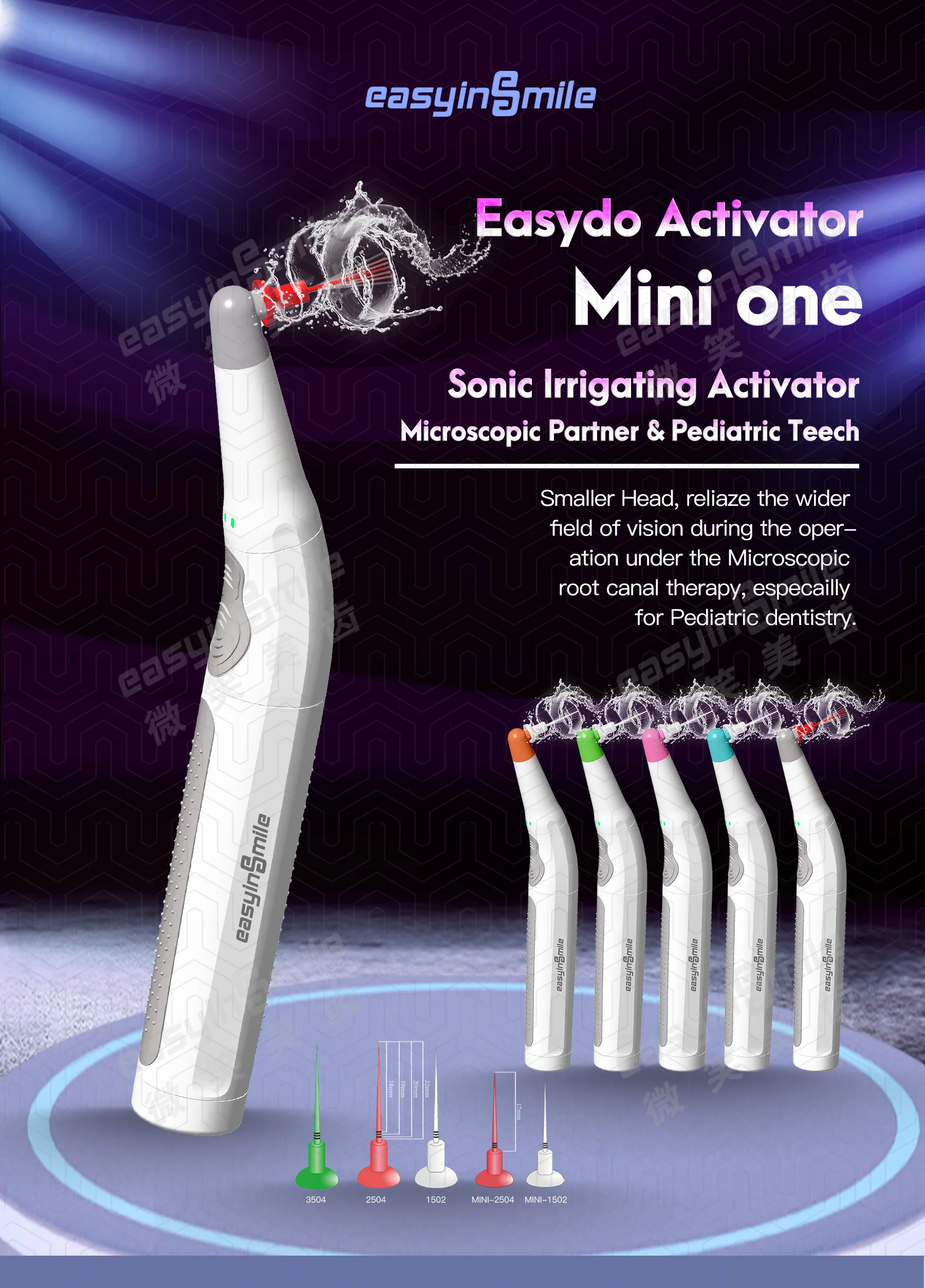 Easyinsmile Endodontic Sonic Irrigator Endo Activator Endo For Root ...