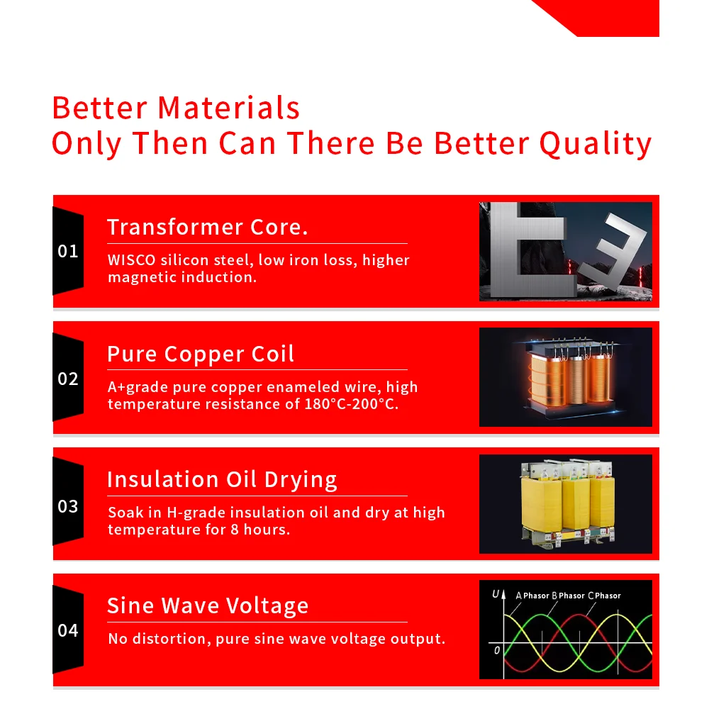 Custom Transform Auto Transformers Electrical Power 380v to 220v