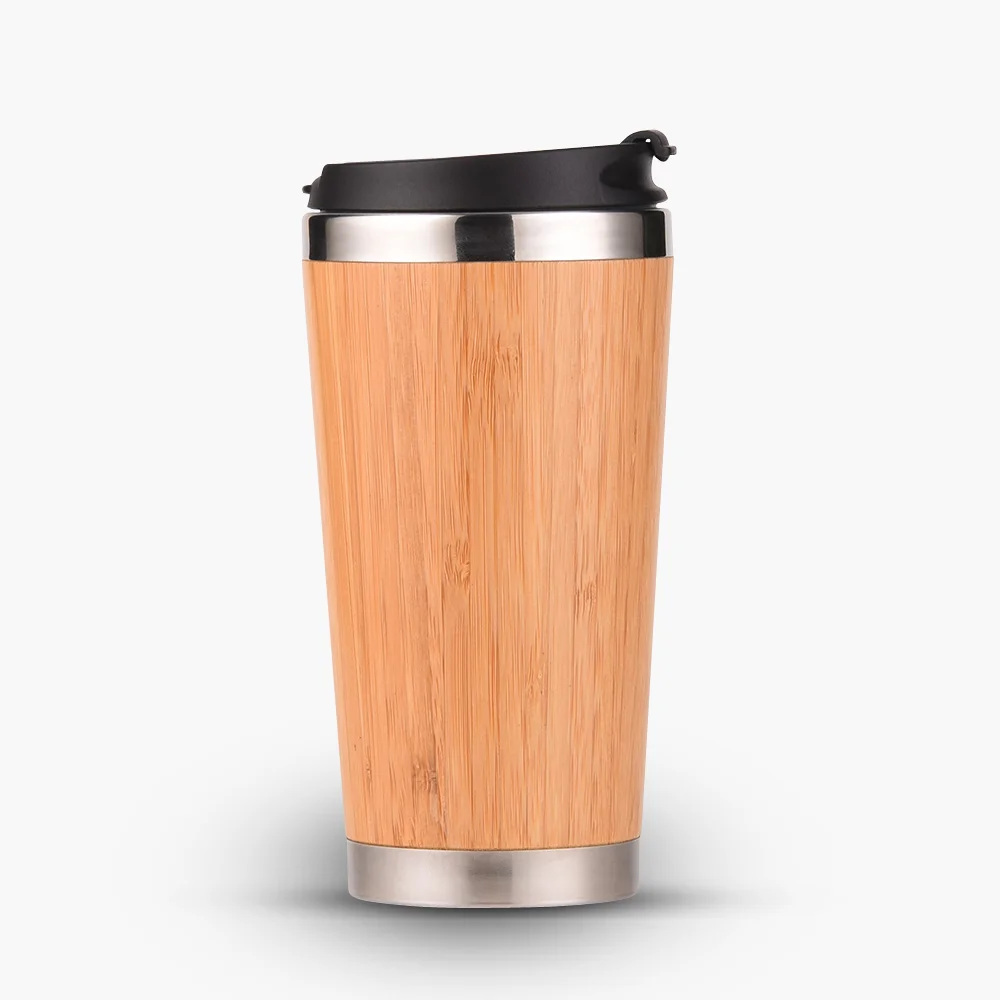Eco Friendly Bamboo Fiber Travel Mug - Sustainable & Stylish