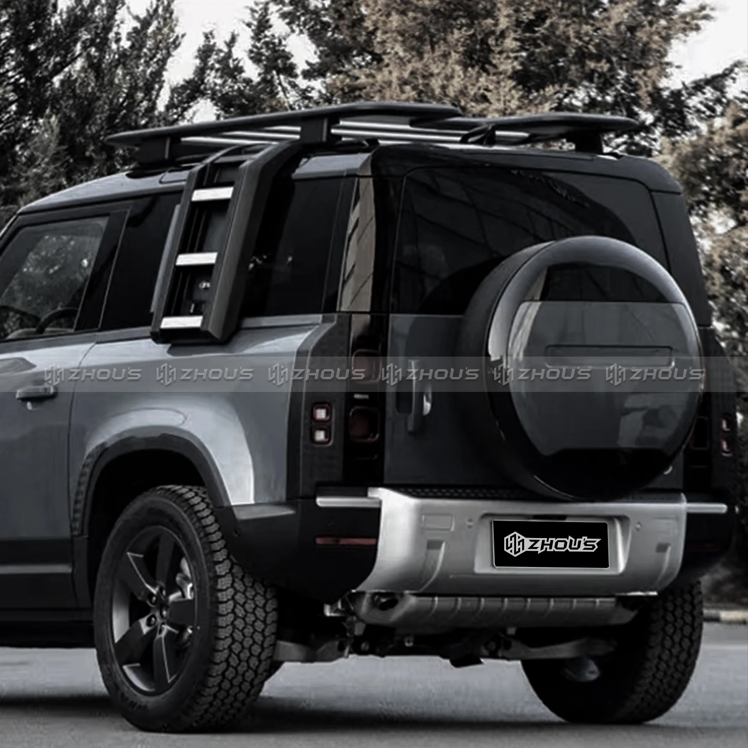Custom 4x4 Roof Basket Rack Aluminum Defender Roof Rack For Land Rover ...