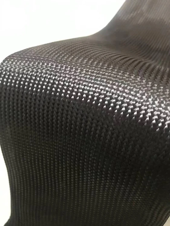 High Temperature Resistance High Strength 3k 12mm Carbon Fibre Braided ...