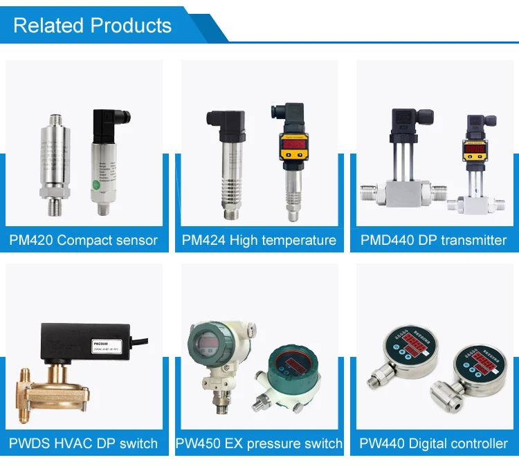 Sentec--pw220 Digital Pressure Switch With Relay Alarms Output Pressure ...