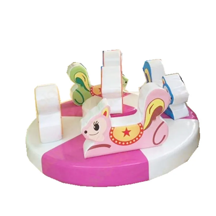 Kids Play Equipment - Merry Go Round Soft Play Carousel