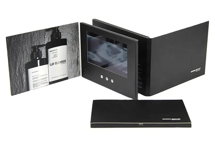 Advertising Lcd Video Brochure - Love Theme & Digital Printing