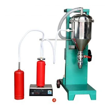 Fire Extinguisher Cylinder Dry Powder Injection Filling Machine ...