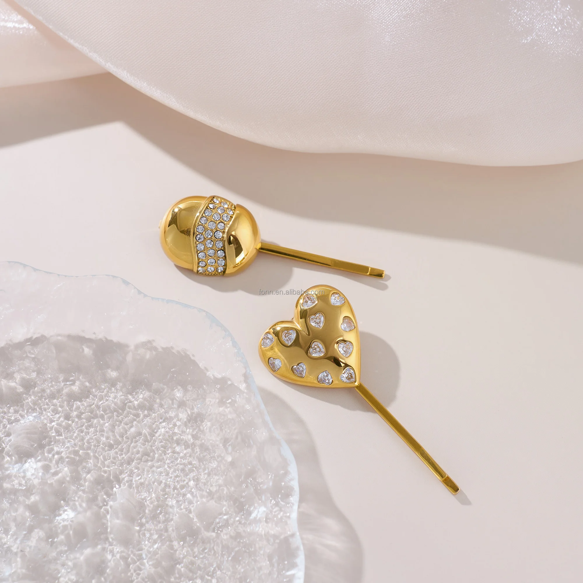2025 Dazan New 18k Gold Plated Stainless Steel High End BOHEMIA Iced ...