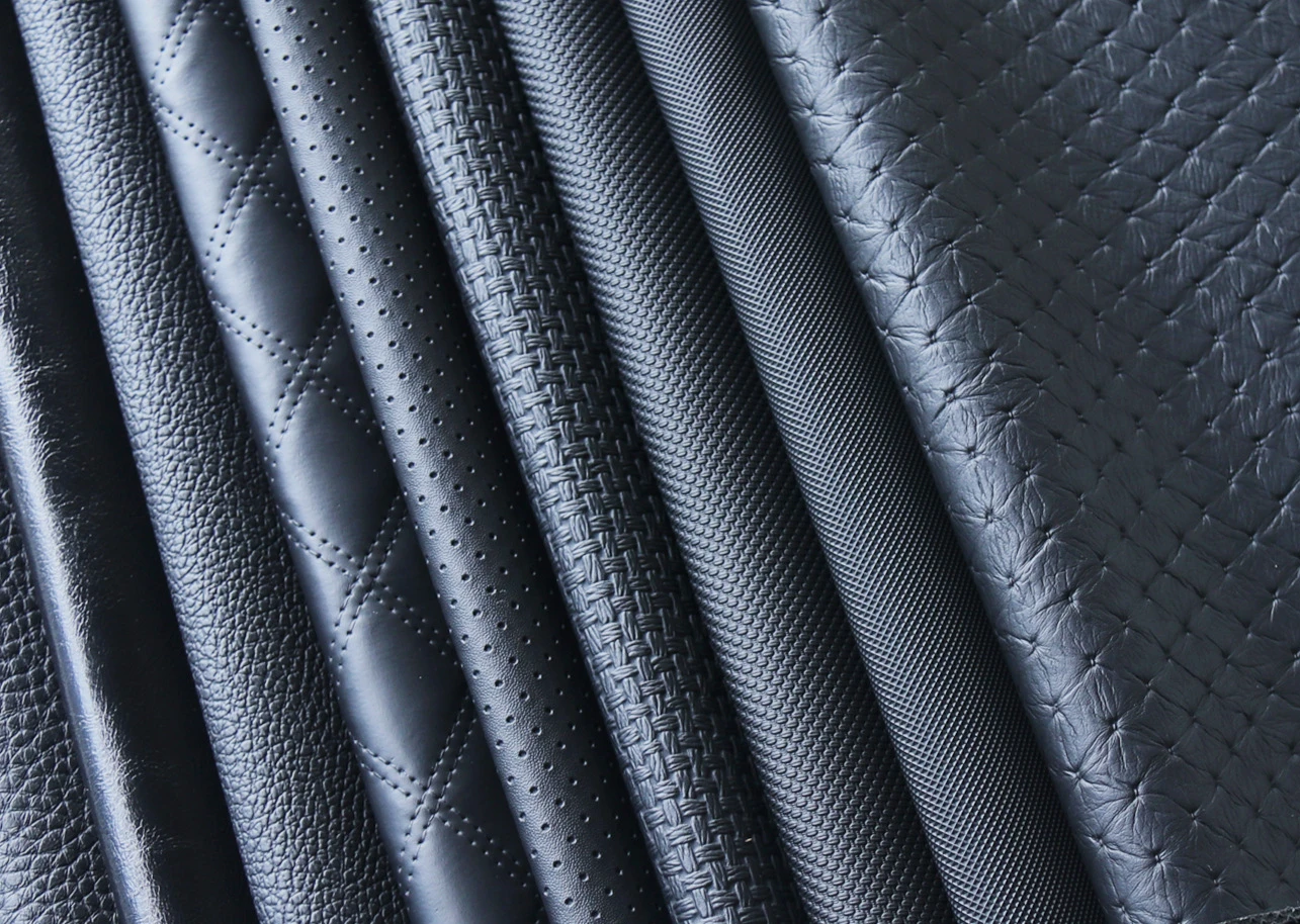 Leather Factory PVC Lychee Litchi Grain for Car & Furniture