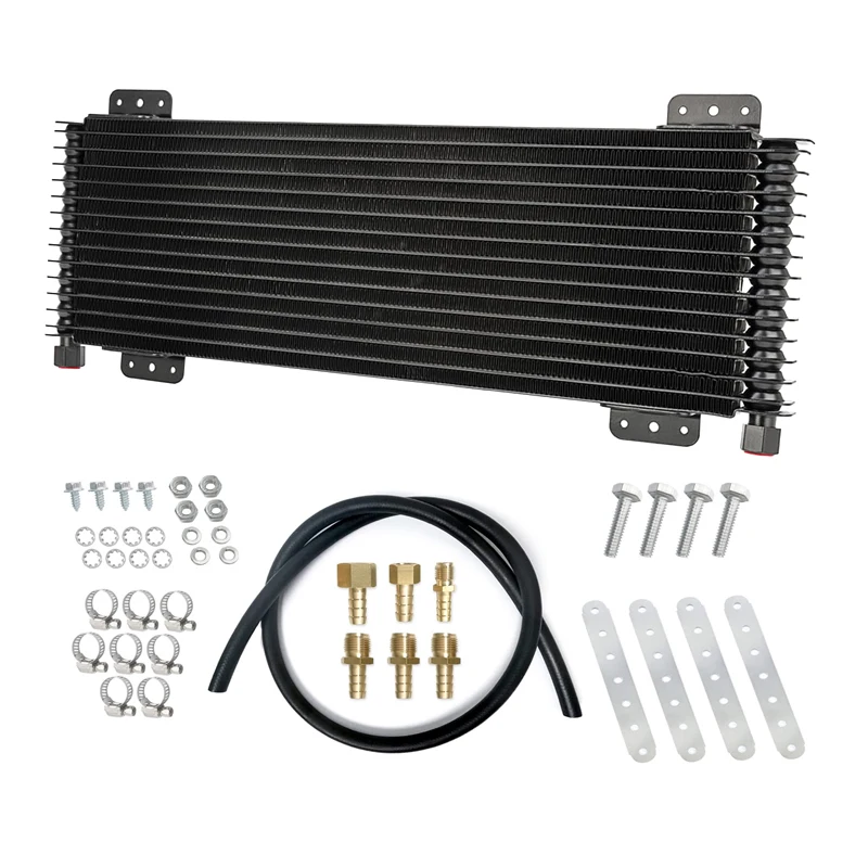 MAX Universal 40k Transmission Oil Cooler Kit for Heavy Duty