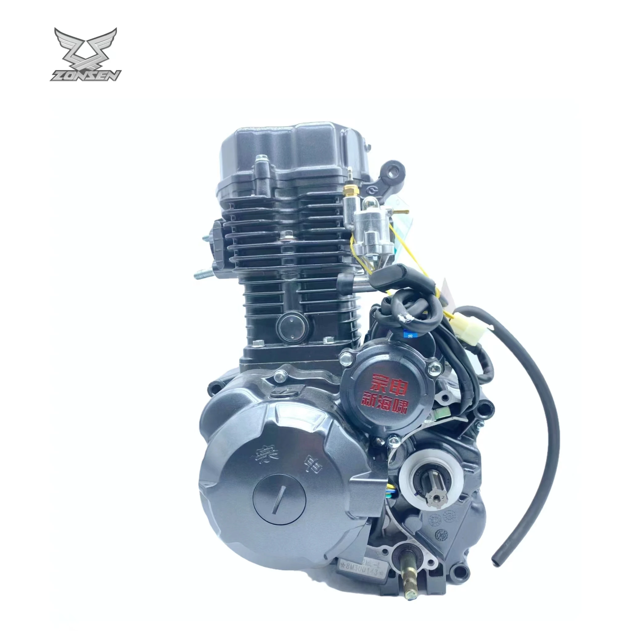 Zongshen 200cc Motorcycle Engine CG200-G Motor De 4 Tiempos CG200 Water ...
