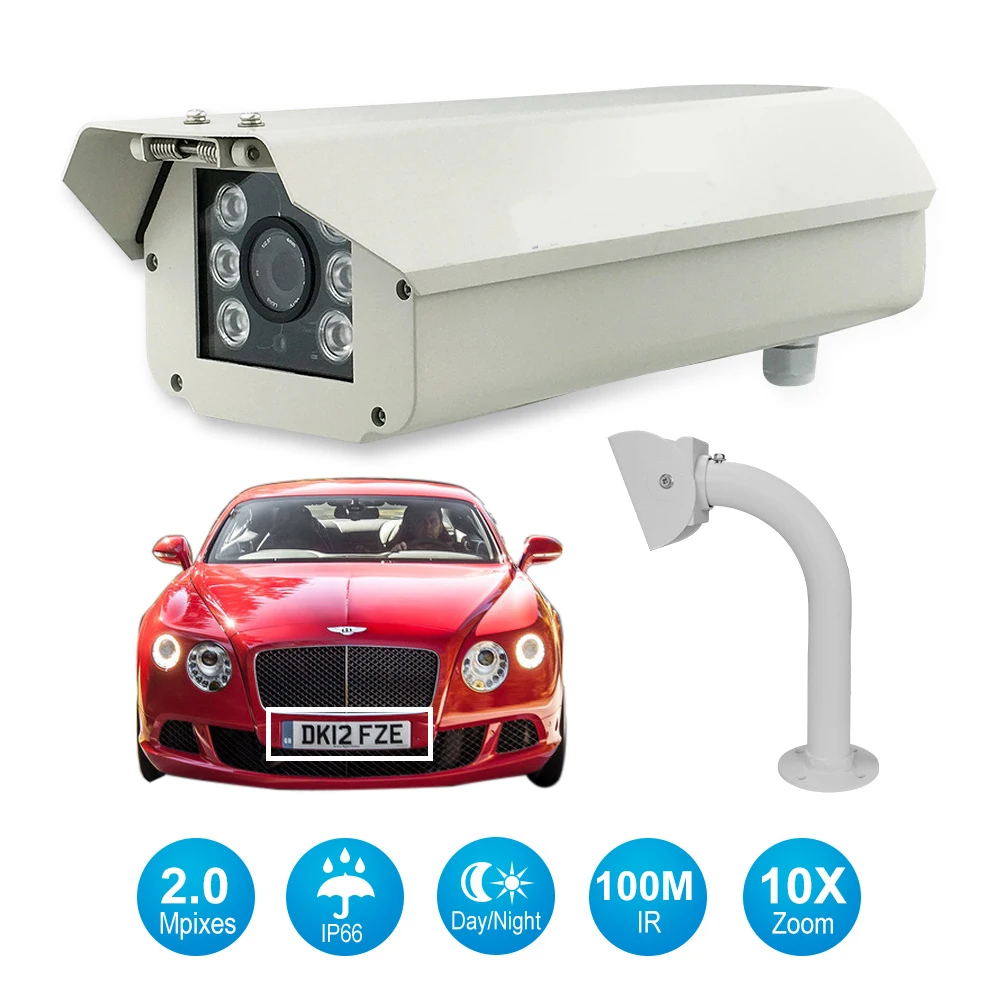 Security LPR ANPR CCTV Camera - License Plate Recognition System with ...