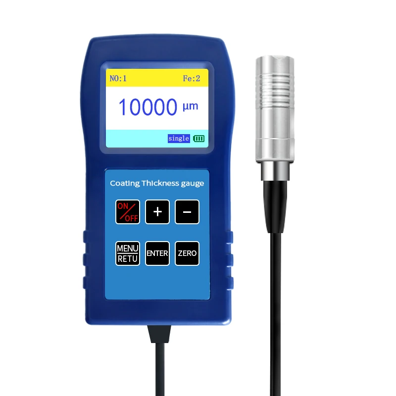 DR9000S Coating Thickness Gauge Paint Thickness Gauge Zinc Coating ...