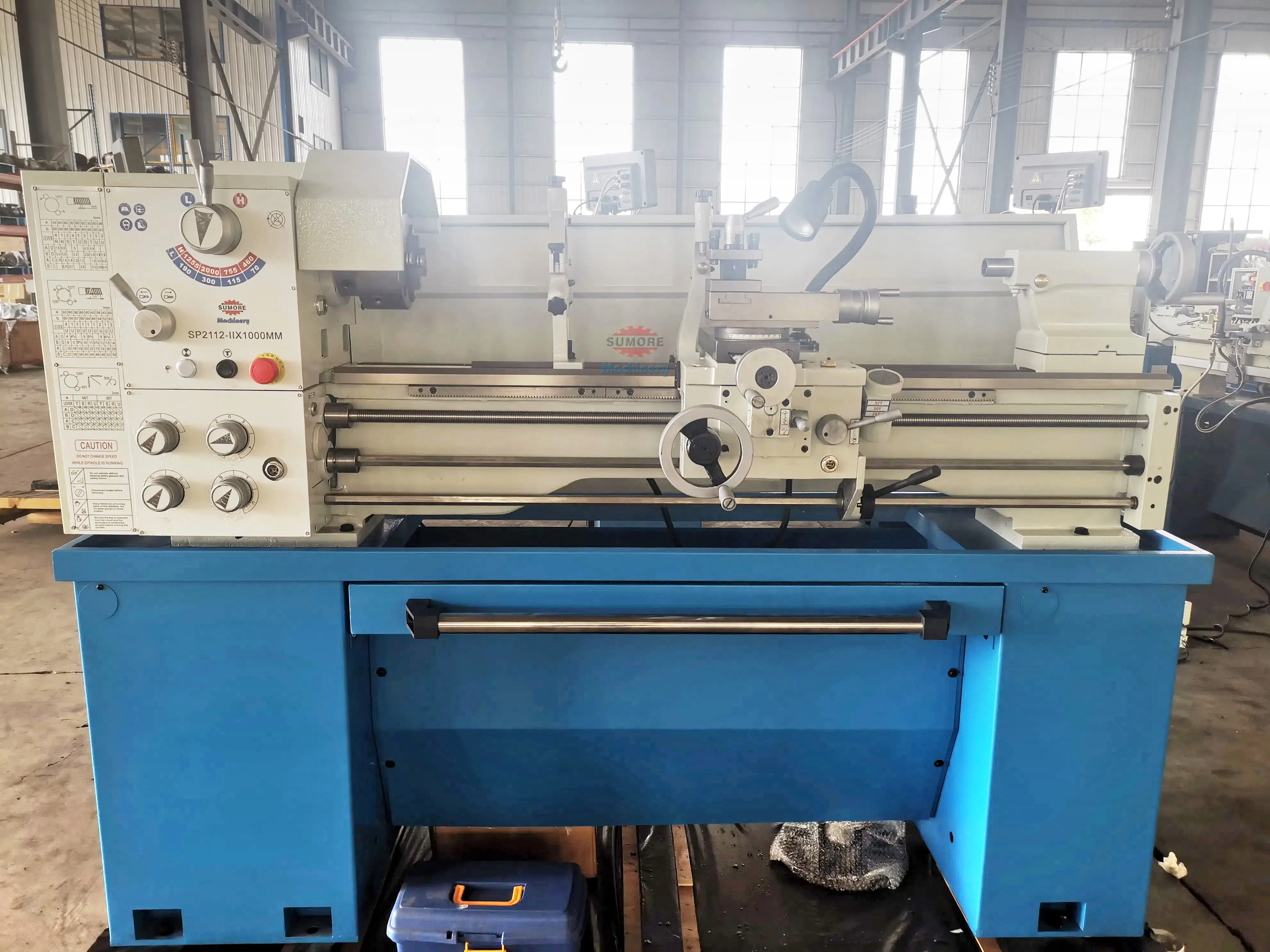 SUMORE 1000mm Lathe Machine C0636A C0636B Horizontal Precision Metal ...