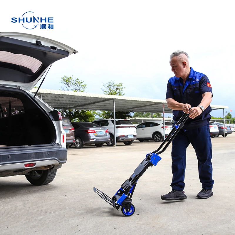 2 in 1 Convertible Multi-Function Hand Truck - Aluminum