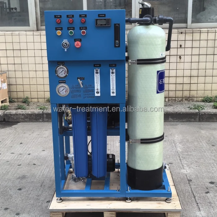 3000L Stand Small Water Purification System Seawater RO Desalination ...