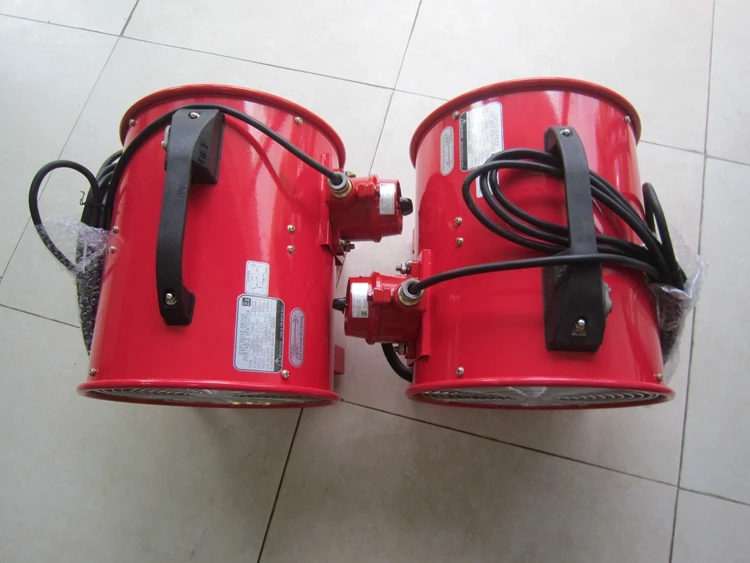 110v Axial Flow Fan Cylindrical Explosion Proof Portable Blower ...