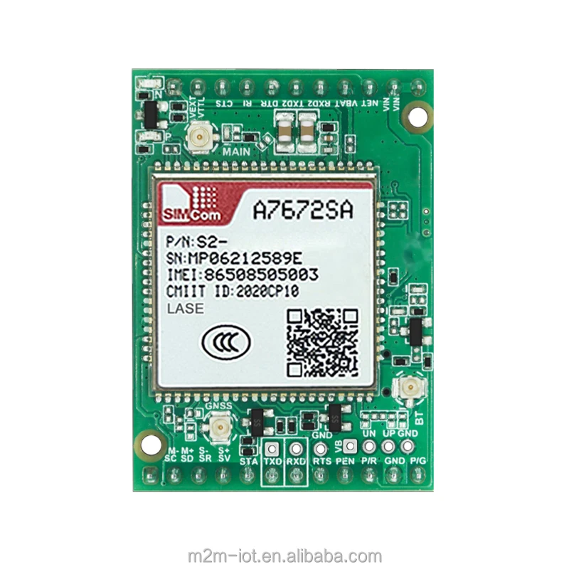 SIMCOM A7672SA Core Board A7672SA-LASE Development Board LTE CAT1+4G+2G ...