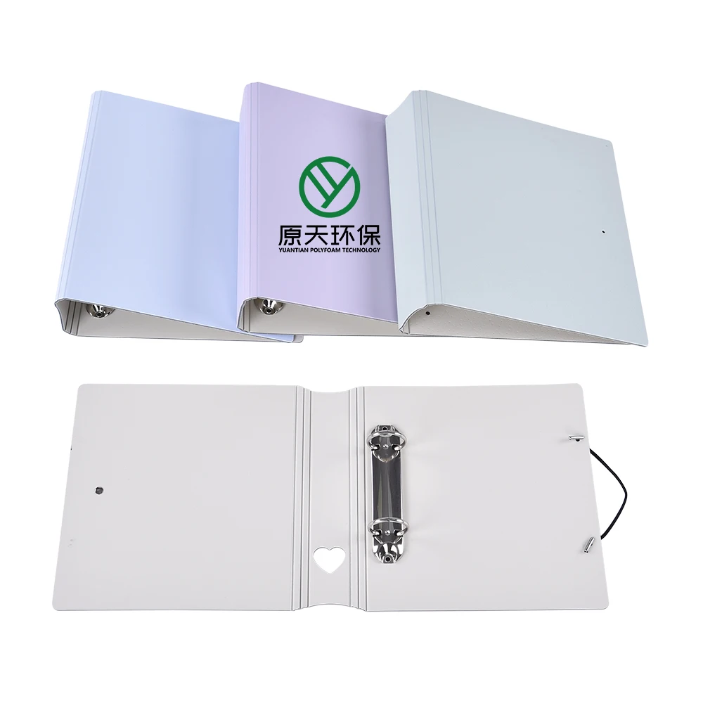 Wholesale Price High Quality Pp Plastic Custom Logo A3 A4 A5 A6 Ring Binder 2 Hole With Rope ...