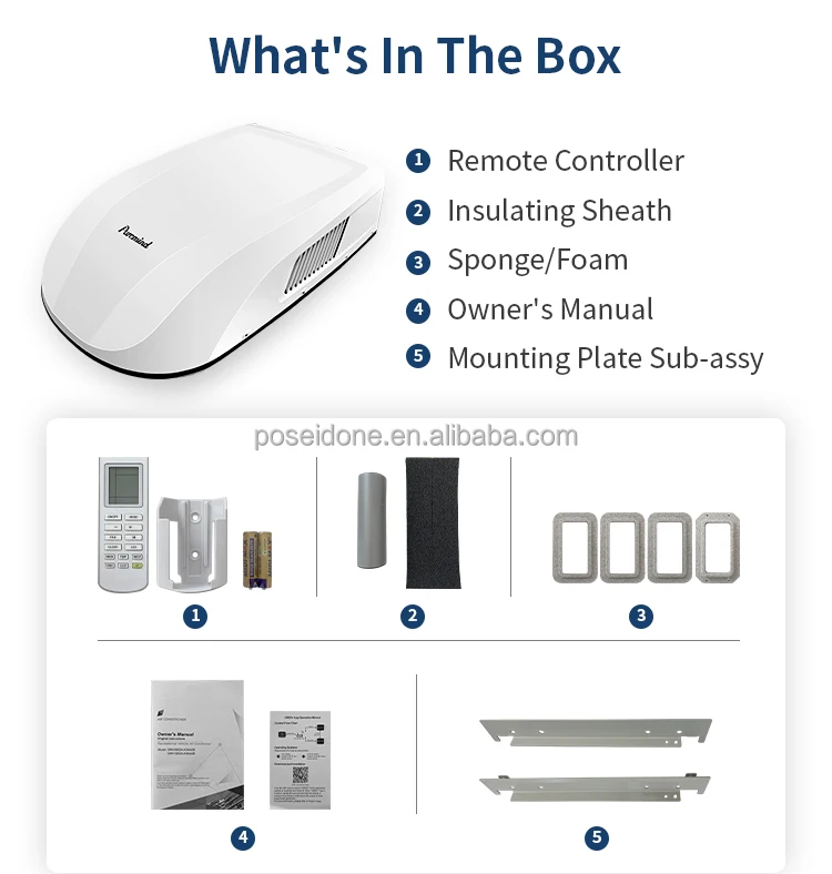 Gree New R32 Rooftop Rv Air Conditioners Inverter 220v110v 12000btu ...