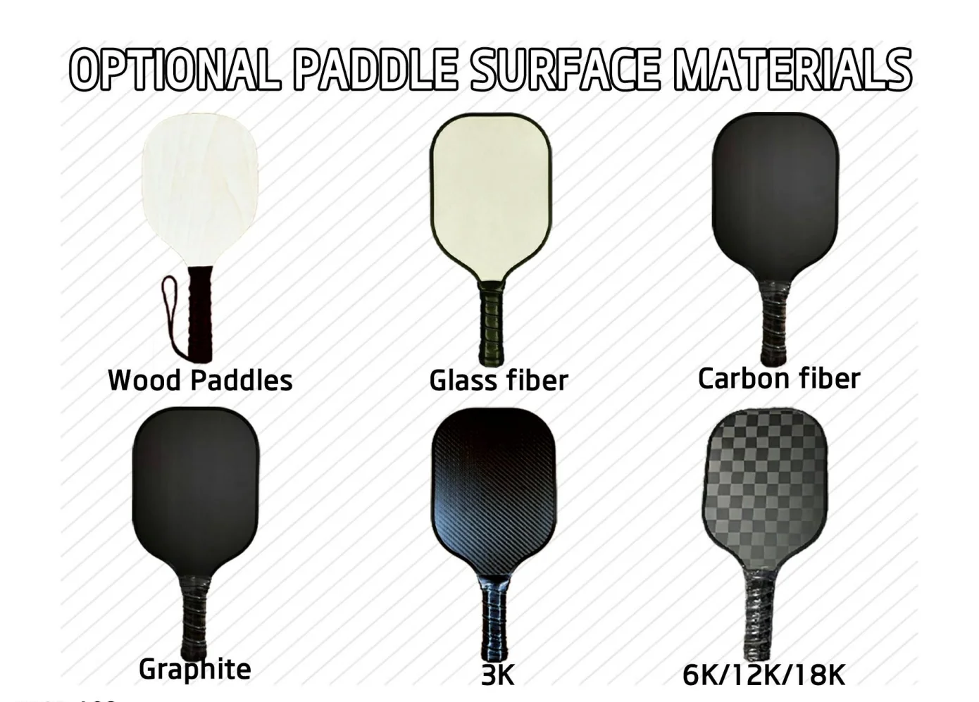 MOZKUIB Black Pickleball Paddle USAPA Approved Professional Pickleball ...