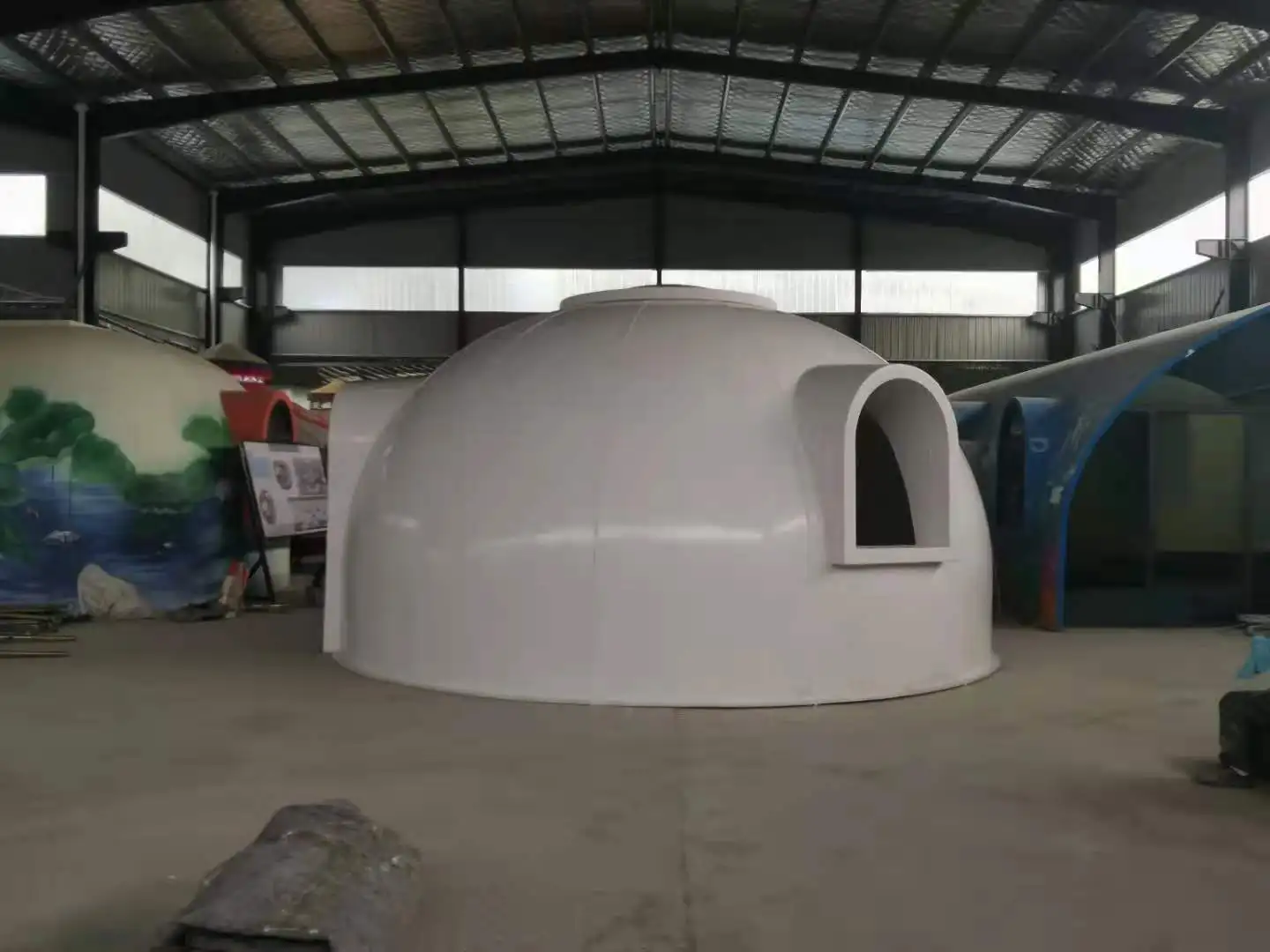 Fiberglass Dome House - Quick Installation & Thermal Insulation