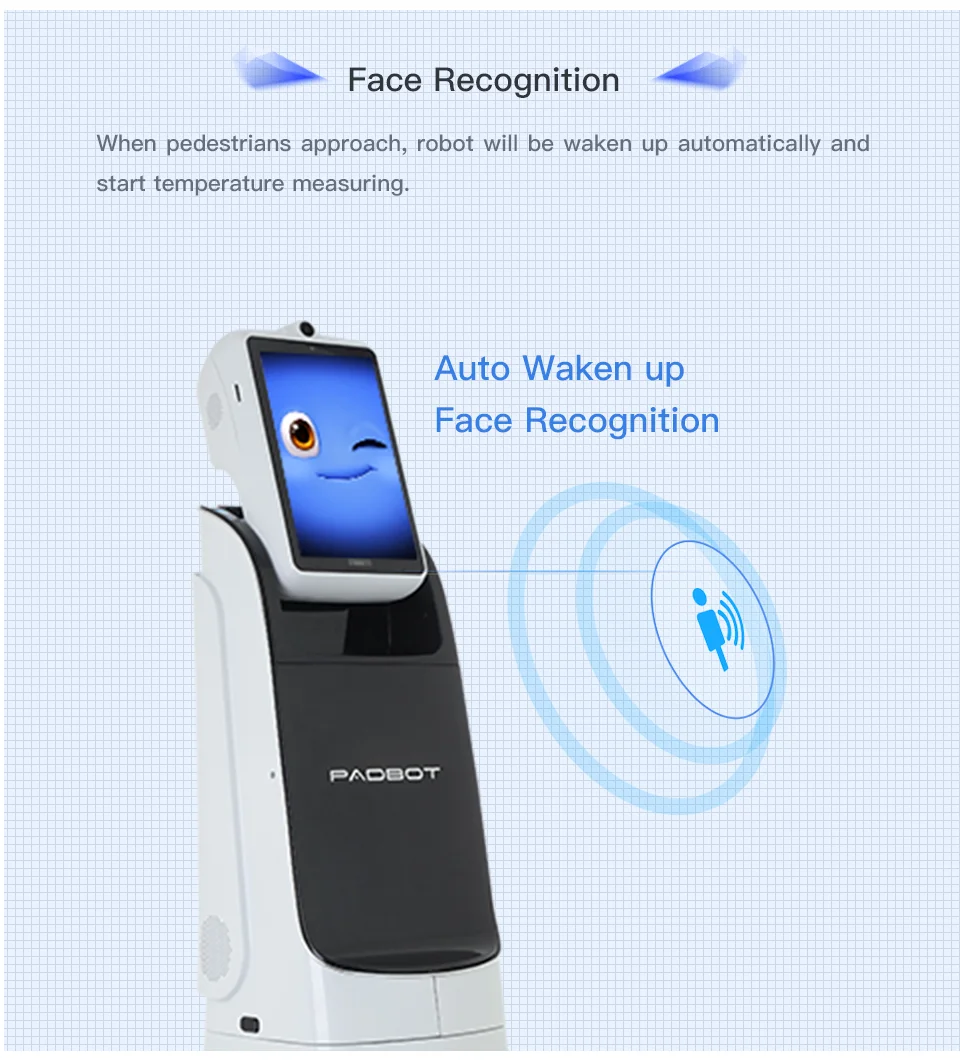 Guiding Guests Robot with Face Recognition | Smart Communication for ...