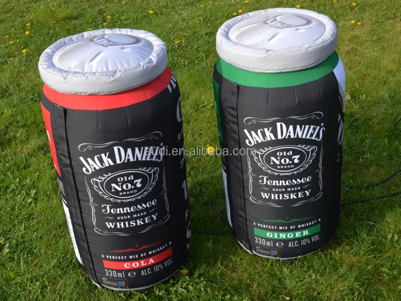 Inflatable Jack Daniels & Dry Can Model for Party Giant Advertising ...