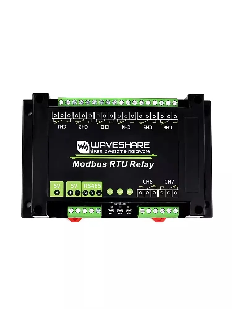 Waveshare Modbus RTU Relay Modules - Reliable and Versatile