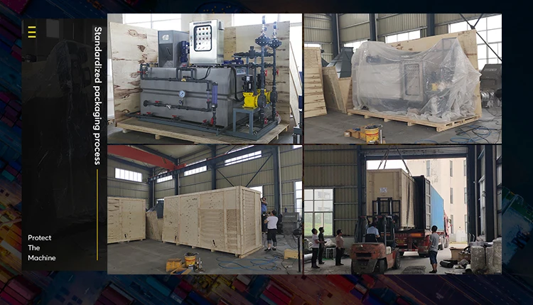 Auto Chlorination Dosing Machine Alum Acid Floc Tank Flocculation ...