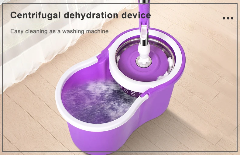 360 Easy Mop - Efficient Cleaning with Adjustable Spinning Mops