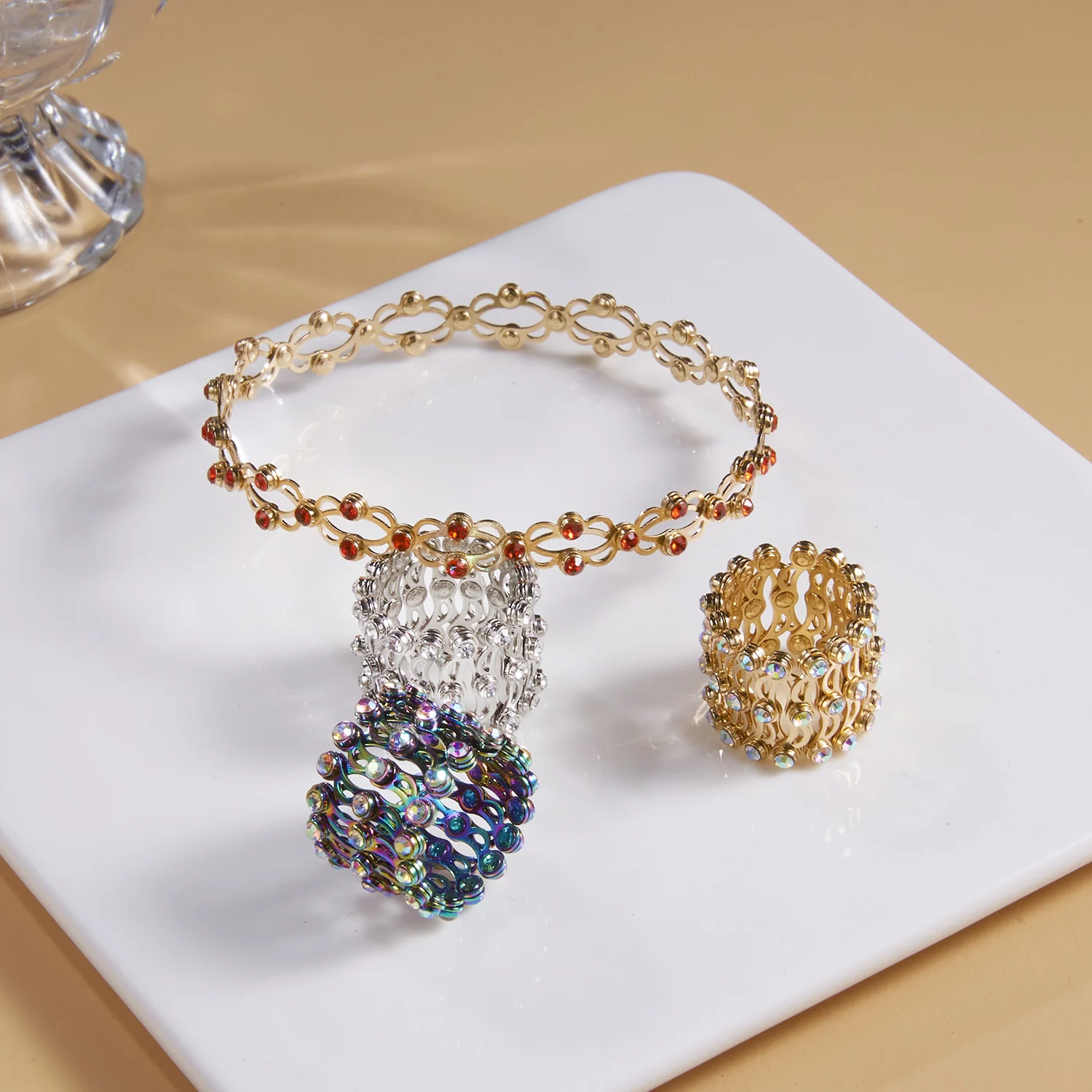 Flexible ring bracelet store