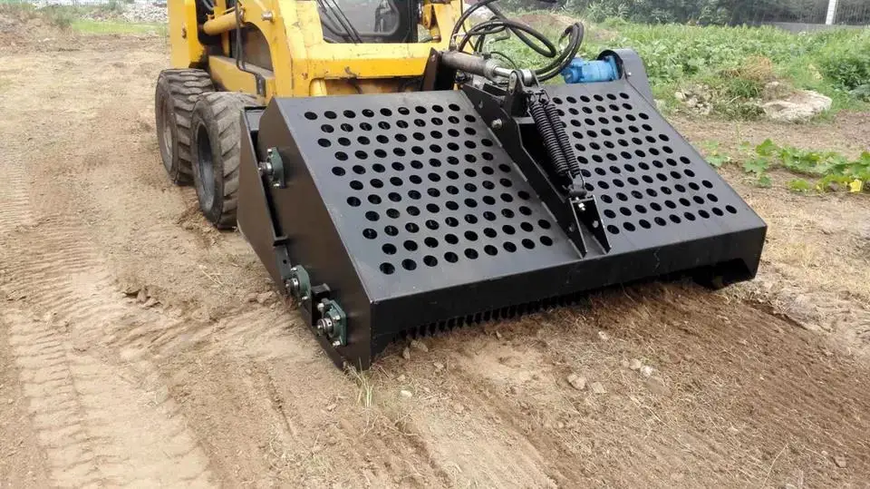 66'' Skid Steer Landscape Rake Grader Attachment Landscape Rake For ...