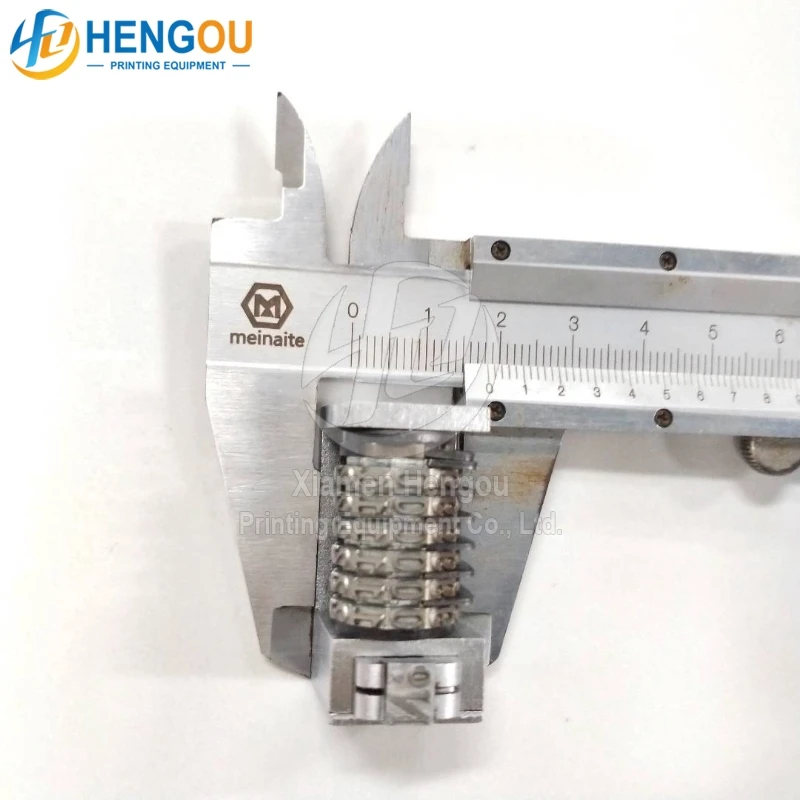 Roman Font Number Coding 4x8 Cicero Printer Platen Printing Machine ...