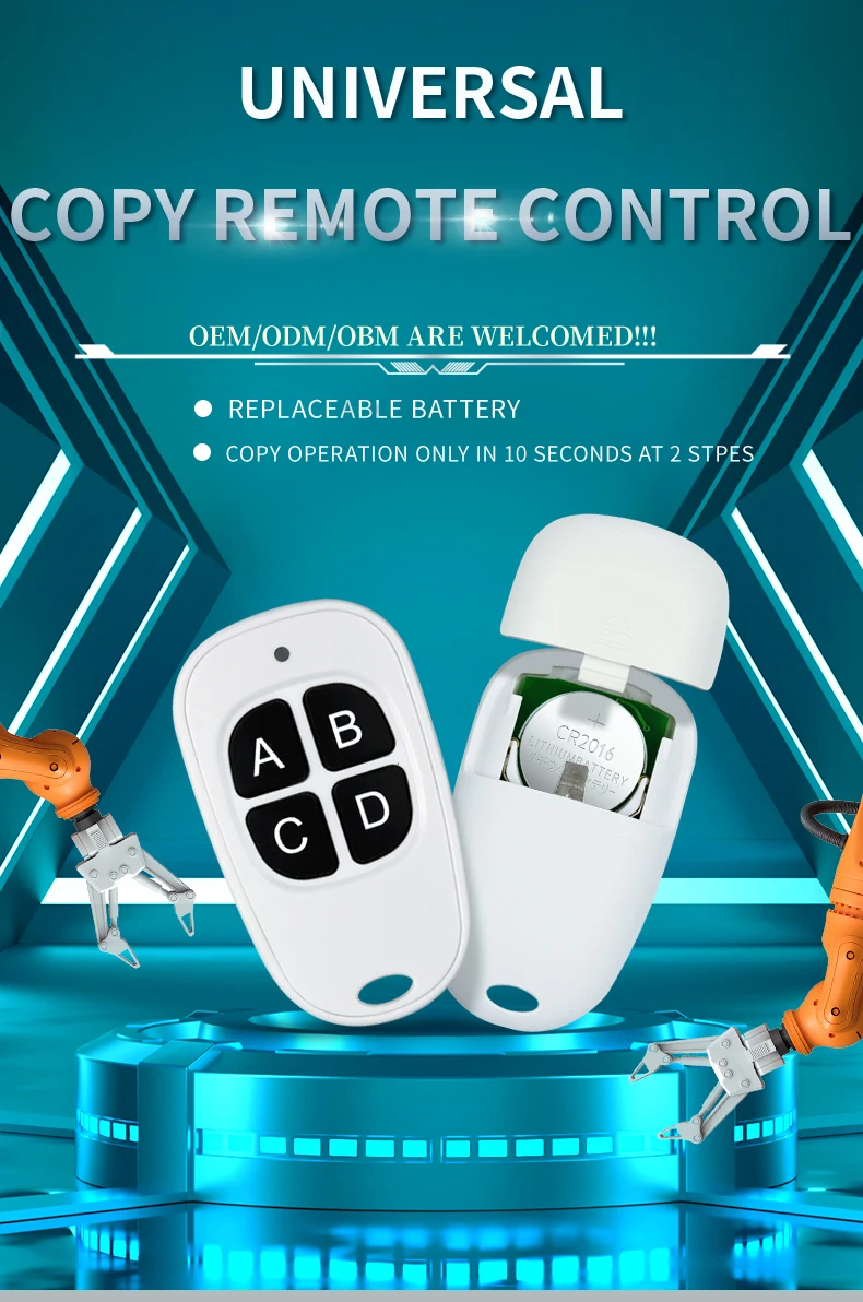 Clone Duplicator Controller - 433mhz Remote Control
