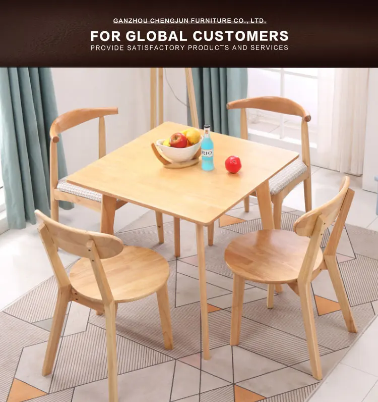 Nordic All -solid Wood Oak Dining Table Creative Long Strip Desk ...