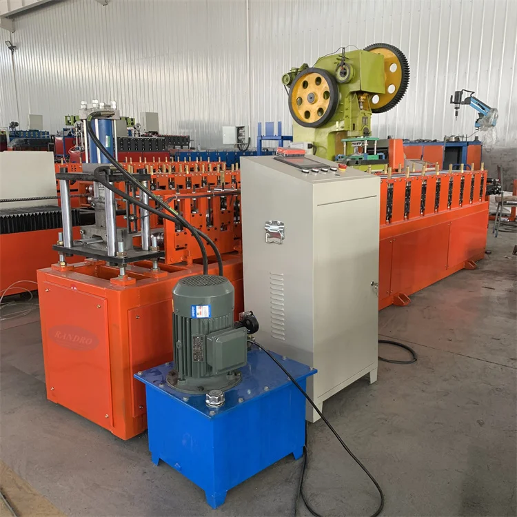 Roller Shutter Door Profile Roll Forming Machine Metal Garage Door Slats Making Machine - Buy ...