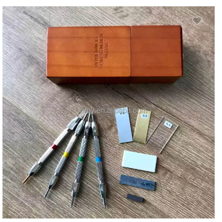 Mohs Hardness Tester for Floor Tile, Glass & Rock – Grade 2-9 with ...