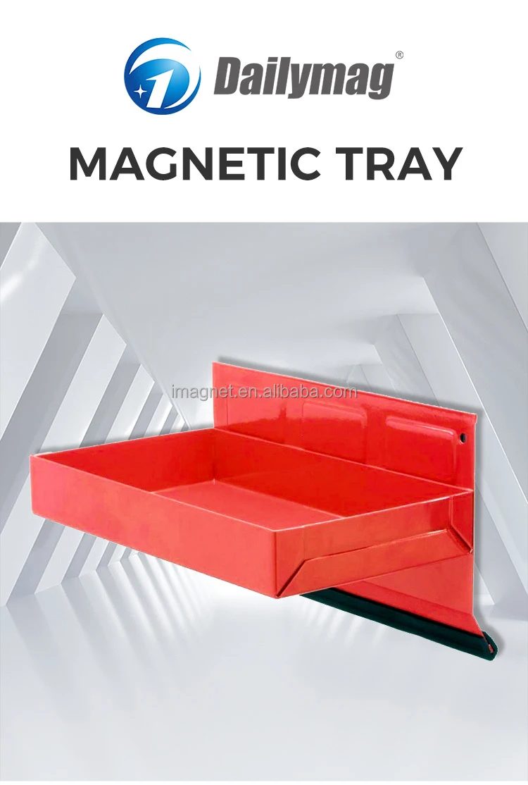 Super Strong 4pc Magnetic Toolbox Tray Set Tool Box Cabinet Side Shelf ...