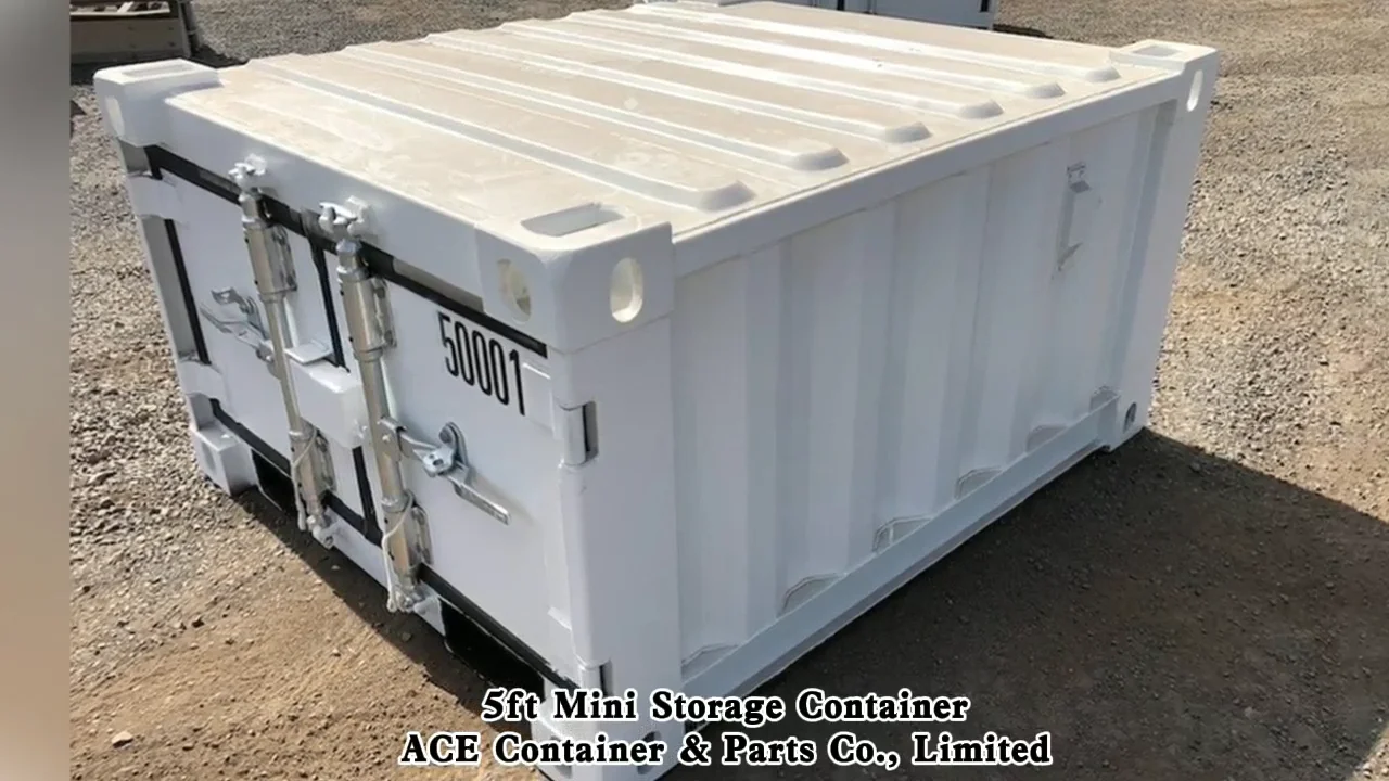 Portable And Movable 5ft Length 5 Ft Mini Storage Shipping Container ...