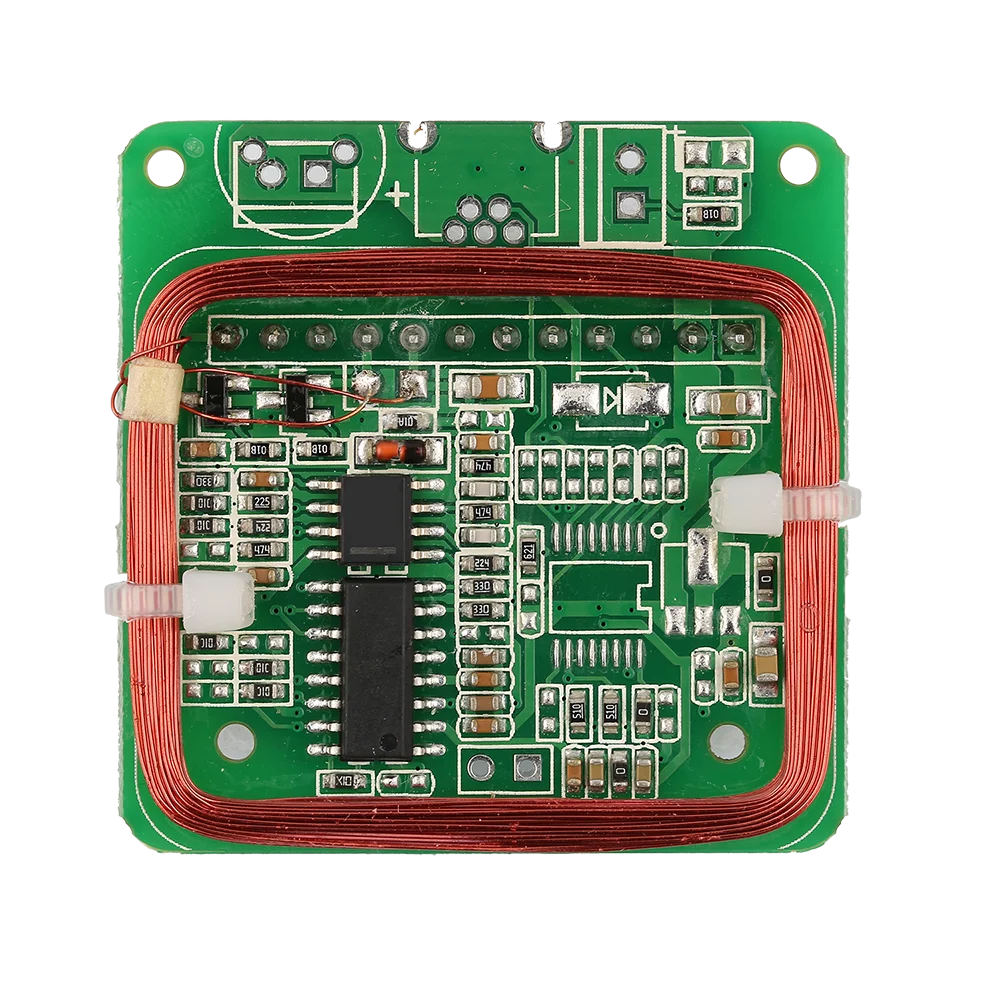 Rfid 125k Id Card Reader Module With Coil Antenna Ttl232 Or Wg26/34 Data Output Zidm240 - Buy ...