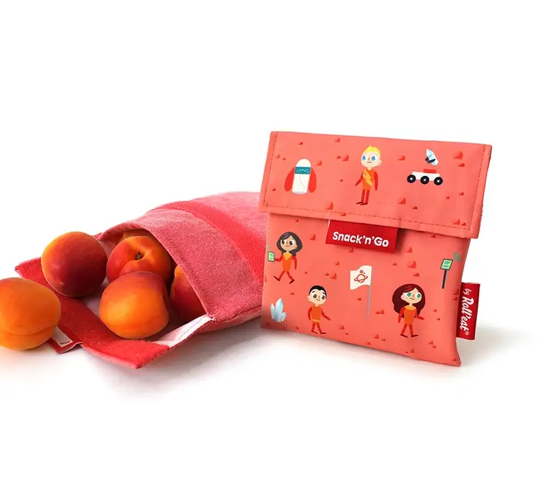 Custom Printed Sandwich Bag Set - Reusable Snack Bags